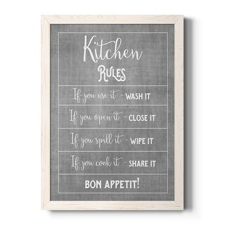 Bon Appetit-Premium Framed Canvas - Ready to Hang - Bed Bath & Beyond ...