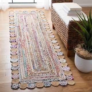 SAFAVIEH Handmade Cape Cod Cloe Coastal Jute Rug - On Sale - Bed Bath ...