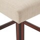 Parson Classic Linen Counter Height High Back Stools (Set of 2) by ...