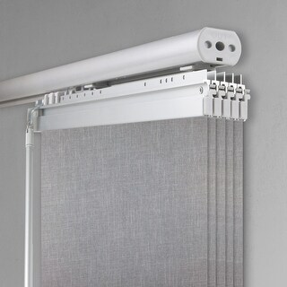 InStyleDesign Lucinda 4-Panel Single Rail Panel Track Extendable 48"-88 ...