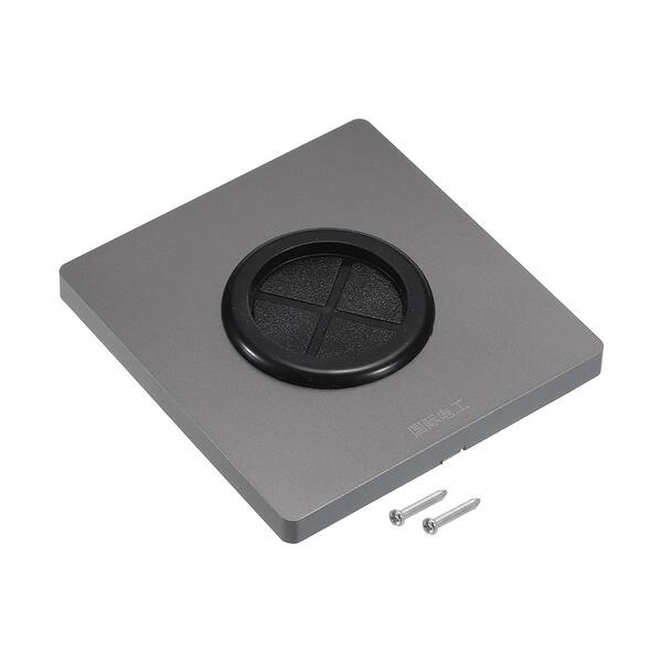 Grommet Wall Plate PC Wall Panel with 1.5 Inch Rubber Cable Through ...