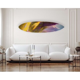 Mountain View Acrylic Surfboard Wall Art - Bed Bath & Beyond - 38056990
