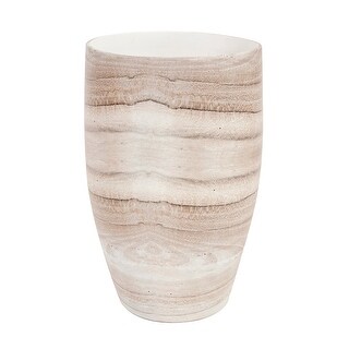 Allan Andrews Decorative Ceramic Desert Sands Vase, Medium - 14H x 8W x ...