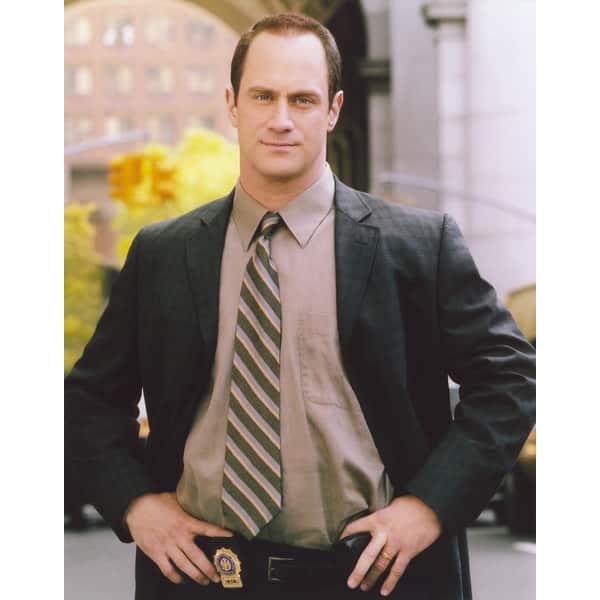Christopher Meloni Posed in Coat Portrait Photo Print - Bed Bath ...