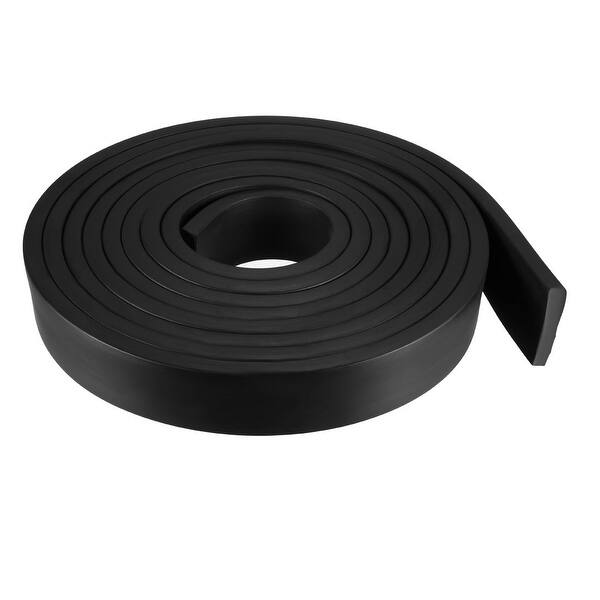 Solid Rectangle Rubber Seal Strip 30mm Wide 7mm Thick, 3 Meters Long ...