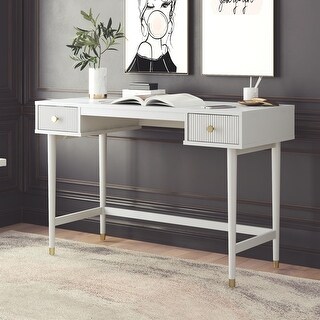 Elizabeth Desk, Dove Gray - Bed Bath & Beyond - 37925732