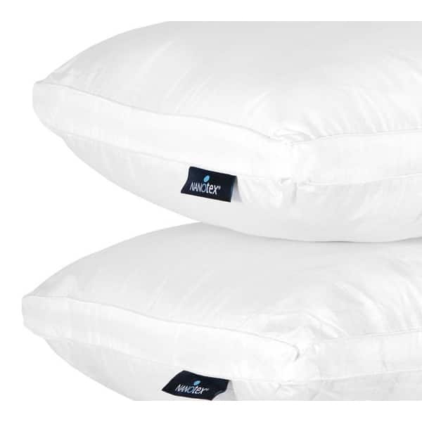 Simmons Nanotex Coolest Comfort King Pillows - 2 Pack - Bed Bath ...