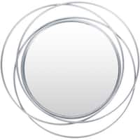 Livabliss Kindra Modern Circles Golden Round Mirror - On Sale - Bed ...