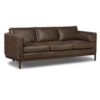 Poly & Bark Toscano 89" Sofa in Brown Stone - Bed Bath & Beyond - 42355259