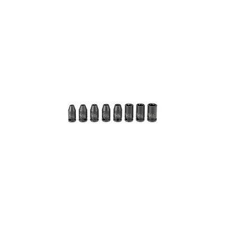 1/4" Drive 8 Pc. Standard External Star Impact Socket Set 998ET - 1 ...