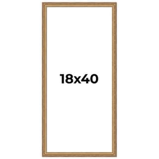 18x40 Frame Red Solid Wood Picture Frame - Bed Bath & Beyond - 39765688