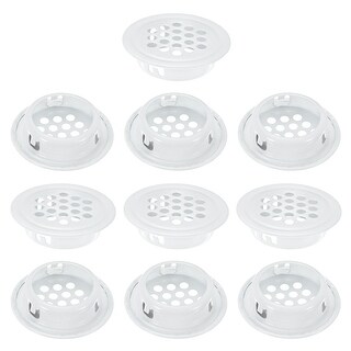 Circular Soffit Vents, Stainless Steel Round Air Vents Mesh Hole Louver ...