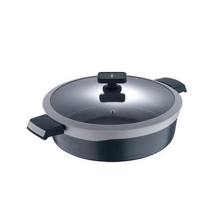 MasterPRO Gastro Ceramic Collection Durable Cast Aluminum 5.2-Quart ...