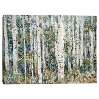 Painted Forest by Studio Arts Canvas Art Print - Bed Bath & Beyond ...