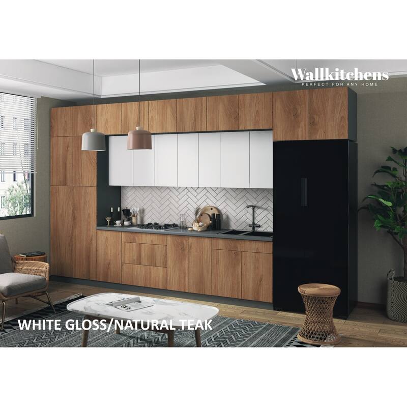 Kitchen Serene Collection Natural Teak Color Base Size 15Ft Wide ...