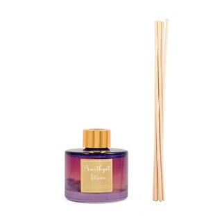 Healing Stone Reed Diffuser in Round Jar with Reed Sticks (105ml) - Bed ...