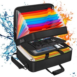 File Organizer Bag with 13 Pocket File Folder - Bed Bath & Beyond ...