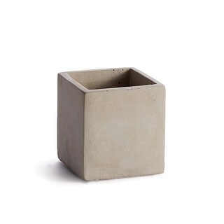 Concrete Cube Pot 3.25" - Bed Bath & Beyond - 39788091