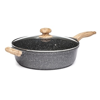 Prairie Signature 6 Quart Cast Aluminum Jumbo Cooker Sauté Pan ...