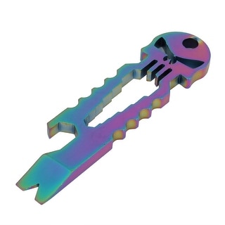 Portable Mini Pry Bar Crowbar Pocket Keychain Bottle Opener Spanner EDC ...