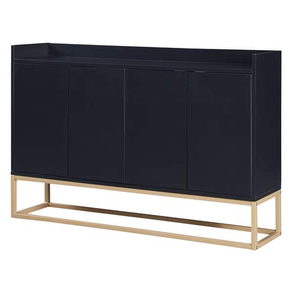 small gold sideboard