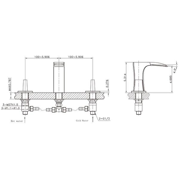 16.5-in. W CSA Oval Undermount Sink Set In White - Chrome Hardware With ...