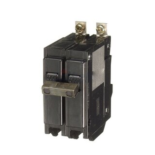20 AMP Plastic QBH Double Pole Breaker 120-240V Black Circuit Breaker ...