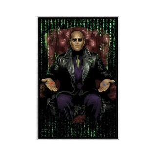iCanvas "The Matrix Chair" by Nikita Abakumov Framed - Bed Bath ...