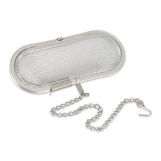 Large Stainless Steel Mesh Spice Infuser - Jumbo Oval, 4-1/2 x 2-Inch ...