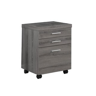 Monarch Specialties I 7049 25 Inch Tall File Storage Cabinet with 3 ...