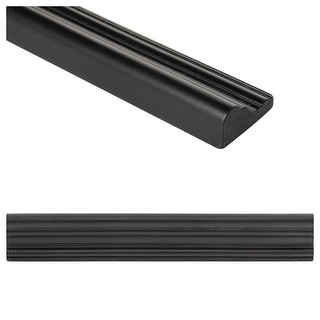 Trendy Metal Chair Rail Matt Black 2