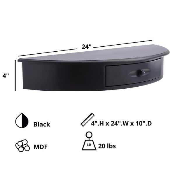 kieragrace Providence Morris Half Moon Shelf - Bed Bath & Beyond - 28135719