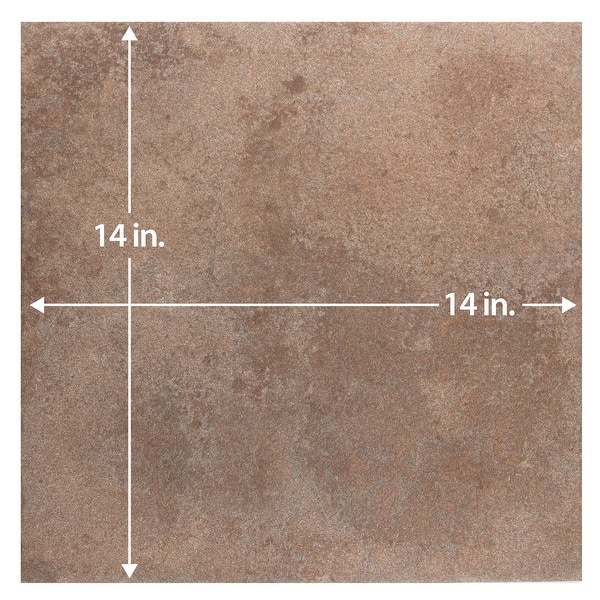 Merola Tile Americana Boston North 14" x 14" Porcelain Floor and Wall ...