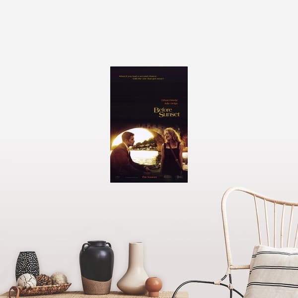 before sunset poster