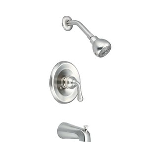 PROFLO Tub and Shower Trim Package with Single Function Shower - Bed ...