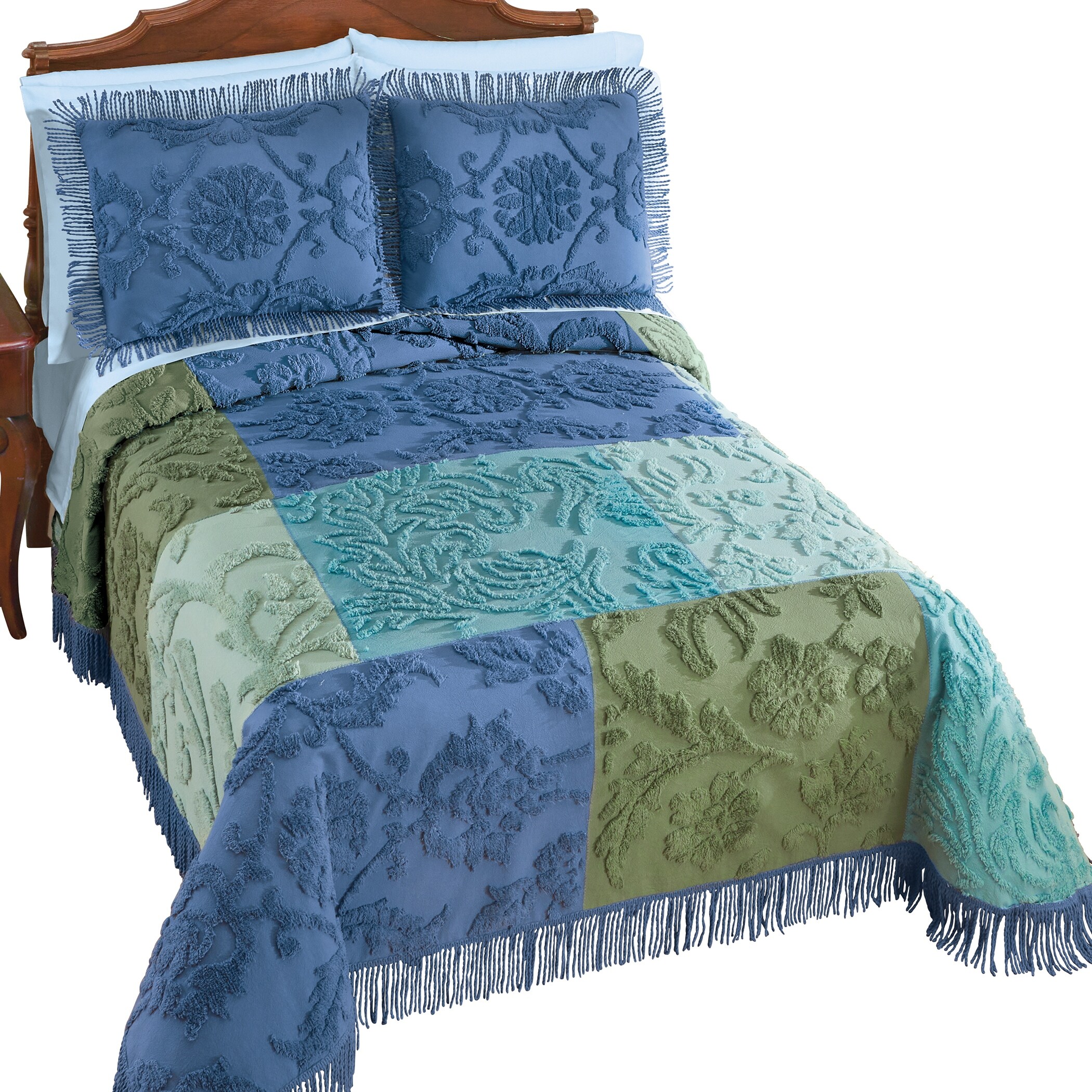 Blue Patchwork, Traditional Quilts and Bedspreads - Bed Bath & Beyond