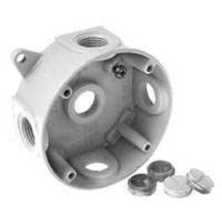 Bell 5361-1 Round Box, white, 5-1/2" - Bed Bath & Beyond - 21335266