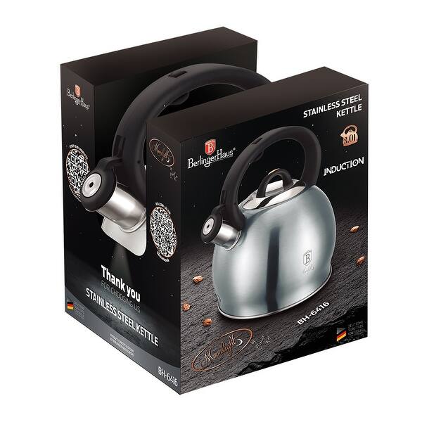 Berlinger Haus Stainless Steel Kettle 3.2 qt Moonlight Collection - On ...