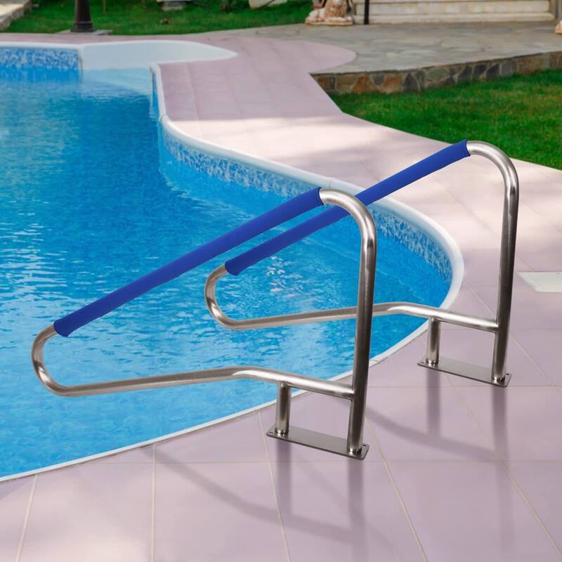54"L x 36"H Swimming Pool Handrails for Inground Pools - On Sale - Bed ...