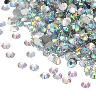 Resin Flatback Rhinestone, Flat Back Crystals Bulk - 10000 Pcs - Bed ...