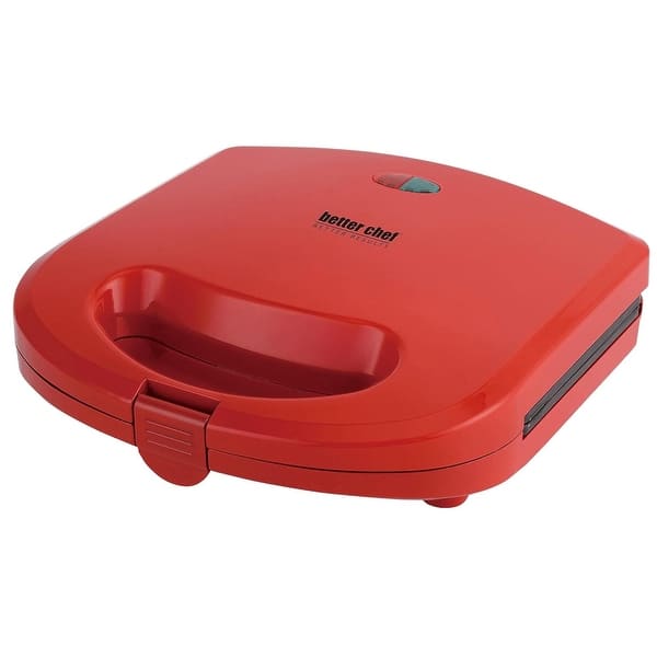 red waffle maker