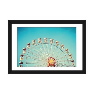 iCanvas "Summer Ferris Wheel" by Caroline Mint PFA - Bed Bath & Beyond ...