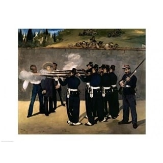 The Execution Of The Emperor Maximilian Poster Print By Edouard Manet ...