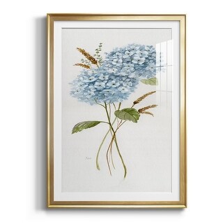 Petite Blue Hydrangea I Premium Framed Print - Ready to Hang - Bed Bath ...