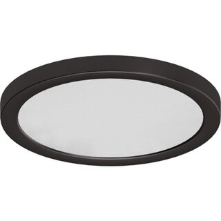 Volume Lighting Single Light 12" Wide Integrated LED Flush Mount - Bed ...