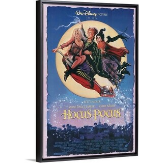 "Hocus Pocus (1993)" Black Float Frame Canvas Art - Bed Bath & Beyond ...
