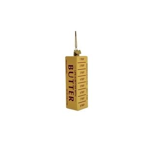 Set of 8 Butter Stick Christmas Ornaments 4.25" - Bed Bath & Beyond ...