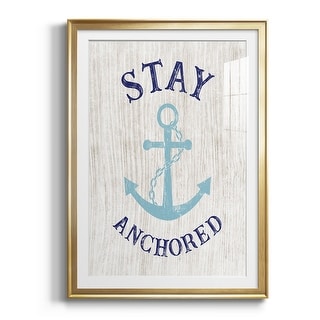 Stay Anchored Premium Framed Print - Ready to Hang - Bed Bath & Beyond ...