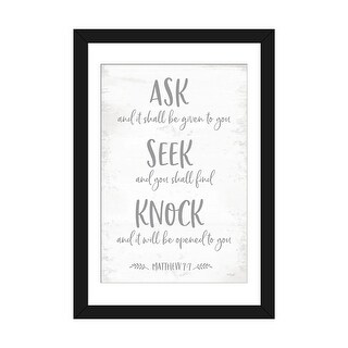 iCanvas "Mathew 7,7" by Kate Sherrill - Bed Bath & Beyond - 37414985