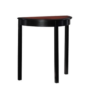 Transitional Console Table - 28" - Black Cherry - Bed Bath & Beyond ...